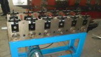 China 50HZ 3Phase Downspout Roll Forming Machine Controled by PLC with Touch Screen for sale