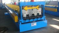 China Sheet Metal Decking Roll Forming Machine with PLC Controlling System for Buildings for sale