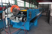 China 3kw Main Motor Downspout Roll Forming Machine with 80mm Shaft Diameter for sale
