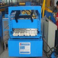 China 840 Roof Steel Tile Forming Machine With Galvanized Board For Transportation Roof Tile Roll Forming Machine for sale