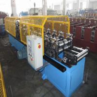 China 4kw Ridge Cap Steel Tile Forming Machine 76mm Diameter of The Roller for Lawn Garden for sale