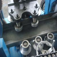 China C&Z Interchangeable Purlin Roll Forming Machine with Colored Steel Plate Cr12mov Blade for sale