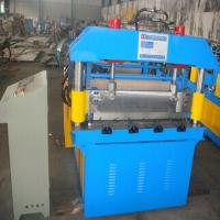 China Down Pipe Cut To Length Steel Slitting Line / Sheet Metal Slitter Machine 10m-15m/Min for sale