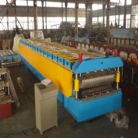 China Double Layer Roll Forming Machine with Cr12mov Blade / 20 Groups Rollers for sale