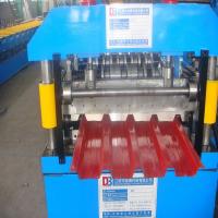 China 7.5kw High Speed Metal Roof Roll Forming Machinery with Man-made Uncoiler for Lighting for sale