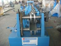 China Gcr 15 Z purlin roll forming machine with 15 rows Rollers / PLC vector inverter for sale