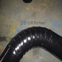 China Door Frame Downspout Roll Forming Machine with Hydraulic Control System / Cr12mov Blade for sale