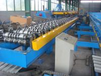 China 5.5kw Roof Sheet Tile Roll Forming Machine in Wall / Roof Construction Hydraulic Cutting for sale