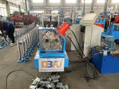 China 2mm Door Frame Metal Roll Forming Machine 330mm PPGI Automatic Steel for sale