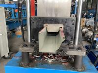 China Rain Gutter Roll Forming Machine 15m / Min PPGI Square Steel for sale