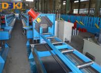 China Stainless Steel Solar Frame Sheet Metal Roll Forming Machines With Mitsubishi PLC for sale