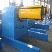 China Hydraulic Uncoiler Machine with PLC Vector Inverter Control System with Hydraulic Station for sale