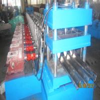 China Cr15 Bearing Steel Three Waves Guardrail Roll Forming Machine Fencing , Lighting , Mining for sale