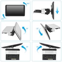 China 9/10.1 Inch Car Android GPS Navigation Car DVD Player GPS Universal 1 Din Single 2 Din 360 Degree Rotate for sale