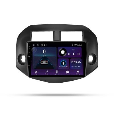 China 2 Din Android Car Multimedia Player For Toyota RAV4 2007 Android 10 Car Stereo GPS Navigation With Frame for sale