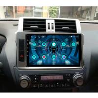China Android Autoradio For TOYOTA Prado Car Multimedia DVD Player Tesla Vrtical Screen Navi GPS Stereo for sale