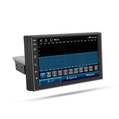 China 4 Core Car Android Navigation 7 Inch 1 DIN DVD Player With Radio MP5 USB for sale