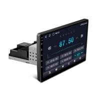 China 10 Inch 1 DIN Full Screen Touch Vehicle Display Universal Android Auto GPS Navigation for sale