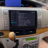 China 4 Core Touch Screen Sat Nav Car Stereo 9 Inch For Toyota Previa Navigation 2006+ for sale