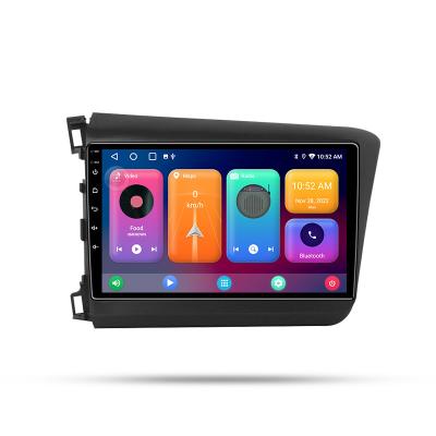 China 9 Inch For Honda Civic RHD 2012+ Real-Time Traffic GPS Bluetooth Car Navigation for sale
