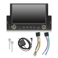 China Android 1 DIN GPS Car Mount Tablet 6.2 Inch WiFi Internet Access Carplay for sale