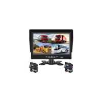China Full HD Car DVR Camera 7 Inch Dual Road Truck Traffic Front And Rear Video for sale