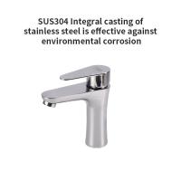 China Living Room 304 Stainless Faucet Household Small Waist Hot And Cold Faucet for sale