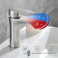China Living Room 304 Stainless Faucet Household Small Waist Hot And Cold Faucet for sale