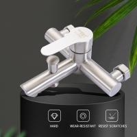 China OEM ODM Stainless Steel Bathroom Faucet Surface Polishing Wear Resistance for sale