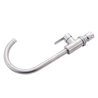 China 304 Stainless Steel Hot And Cold Basin Mixer Nickel Brushed For Kitchen for sale