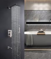 China Bathroom Polished Concealed Faucet Corrosion Resistant Acid Resistant for sale