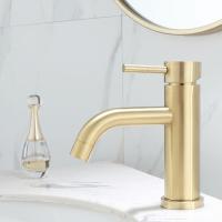 China Polished Stainless Steel 1.5 GPM Basin Fitting With One Hole for sale