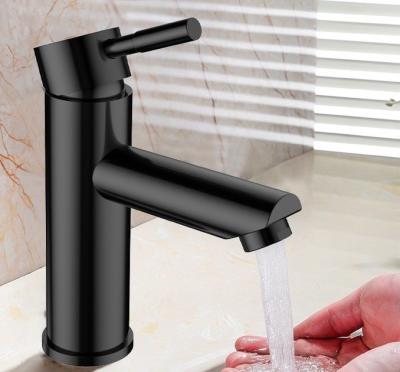 China Anti Corrosion Smooth Stainless Steel Basin Faucet Easy To Clean for sale
