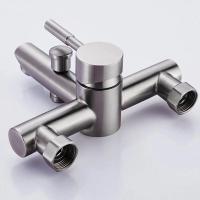 China 2.2 GPM Wall Mount Stainless Steel Faucet For Bathroom for sale