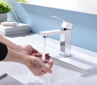 China Lead Free Non Rusting Hot And Cold Basin Mixer Environmentally Friendly for sale