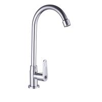 China OEM 304SS Single Cold Basin Tap Corrosion Resistant Dirt Resistant for sale