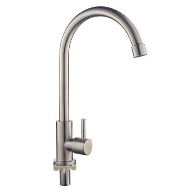 China Safe Lead Free Single Hole Cold Water Faucet Corrosion Resistance Long Service Life for sale