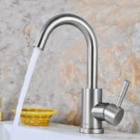 China No Rust Hygienic Single Hole Sink Mixer Taps Environmental Protection for sale