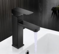 China Lead Free Brushed Black Dish Washing Faucet Hot And Cold Water Faucet for sale