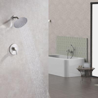 China Stainless Steel Concealed Sink Faucet Wall Mounted Hot And Cold Tap for sale