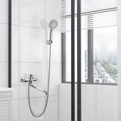 China OEM Surface Plating Bathroom Shower Taps Matte Black Chrome for sale