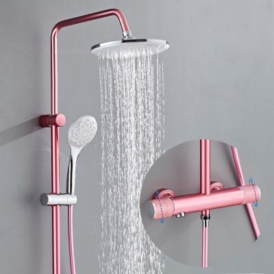 China Surface Plating Bathroom Shower Faucets Stainless Steel Hot And Cold Tap for sale