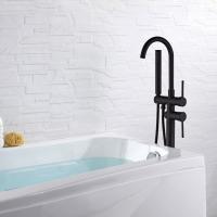 China Anti Oxidation Black Brushed Stainless Steel Shower Faucets Lead Free for sale