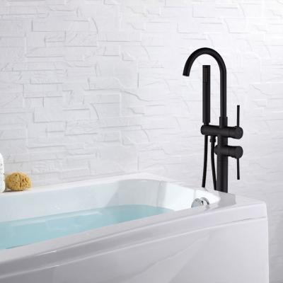 China Anti Oxidation Black Brushed Stainless Steel Shower Faucets Lead Free for sale