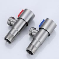 China Long Lasting 304 Stainless Steel Bathroom Angle Valve Corrosion And Acid Resistance for sale