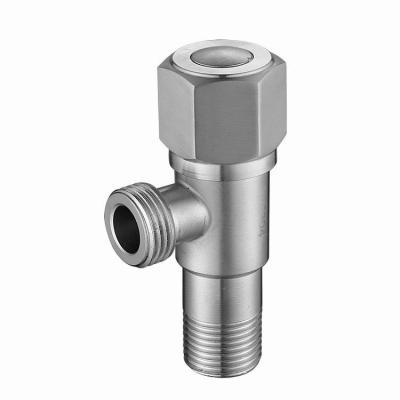 China Surface Brushed Anti Oxidation Bathroom Angle Valve Easy To Install for sale
