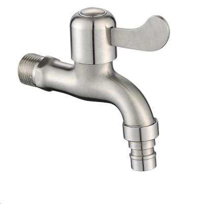 China Stainless Steel Wall Mounted Washing Machine Faucet Surface Polishing Anti Oxidation for sale