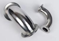 China 6 Inch 90-Degree Stainless Steel Elbow 304L 10mm Wall Thickness Forged Construction for sale