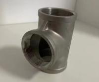 China Equal Butt Welded Stainless Steel Pipe Tee Schedule 10S - 150-2500 LBS Pressure Rating, Multiple Grades Available for sale