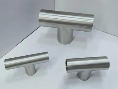 China 1/2 Inch Steel Pipe Tee Welding Connection 150-2500 LBS Pressure Stainless Steel WP321/304/316 for sale